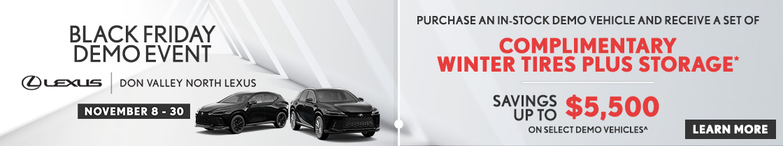 New Cars, SUVs, Trucks for Sale in Markham | Don Valley North Lexus